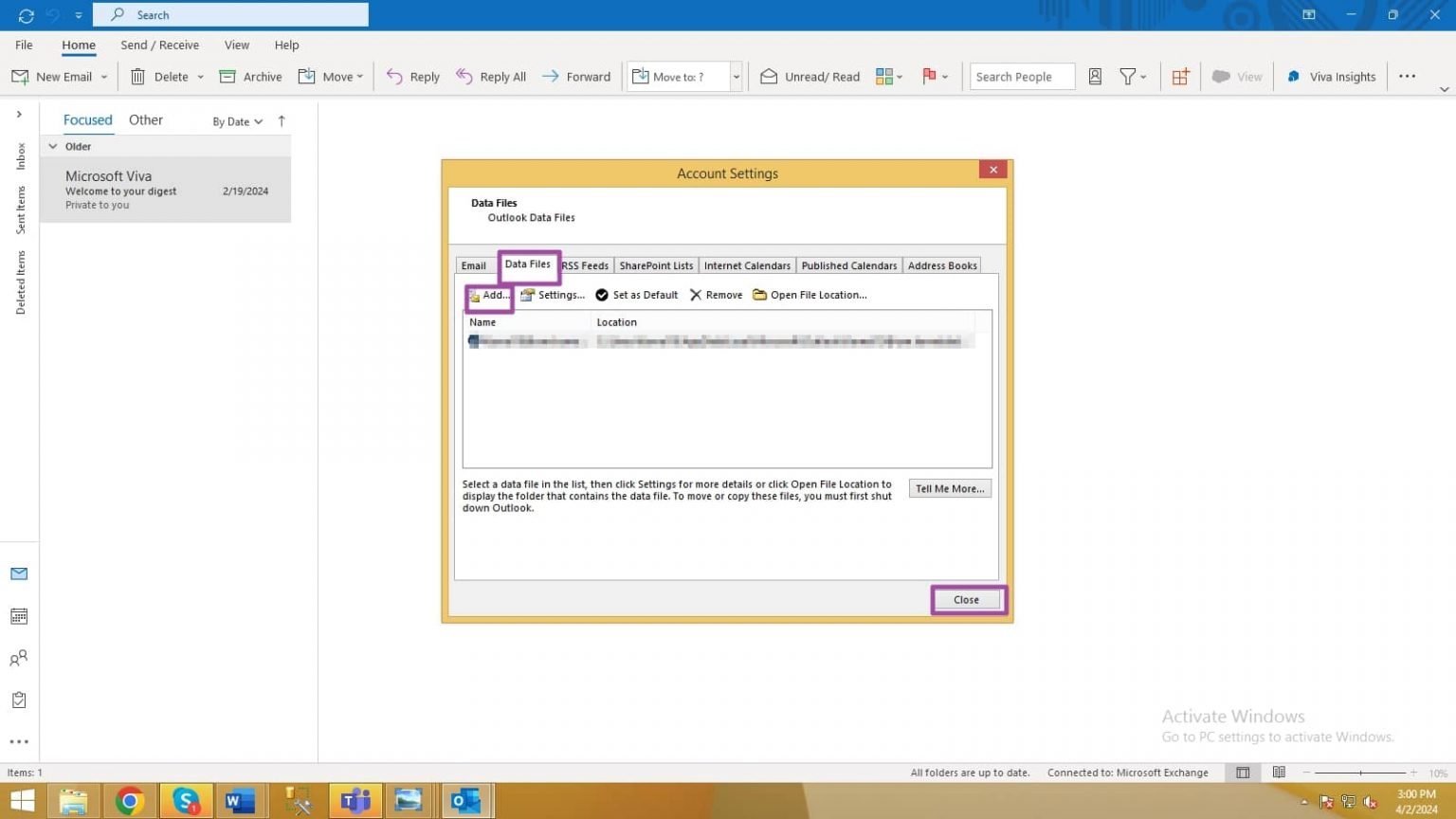 Ways to create a new PST file in Microsoft Outlook