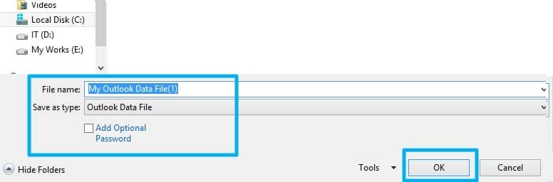 Ways to create a new PST file in Microsoft Outlook