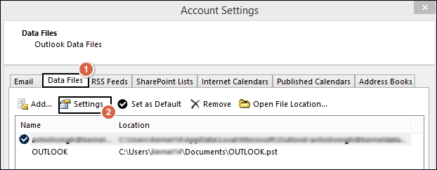 Guide to change OST file location for Outlook 365 account