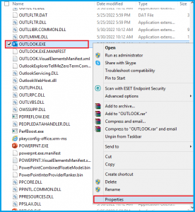 Resolve Outlook error ‘The attempted operation failed. An object could ...