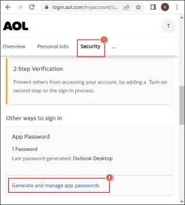 How to setup AOL mail in Outlook application?