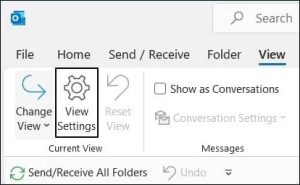 How to fix inbox email disappear issue in Outlook?