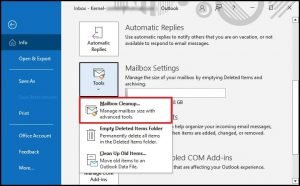 Methods to fix Outlook error "The Set of Folders Cannot be Open"