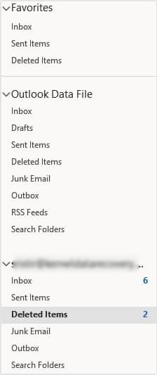 Ways to fix email contacts missing in Outlook