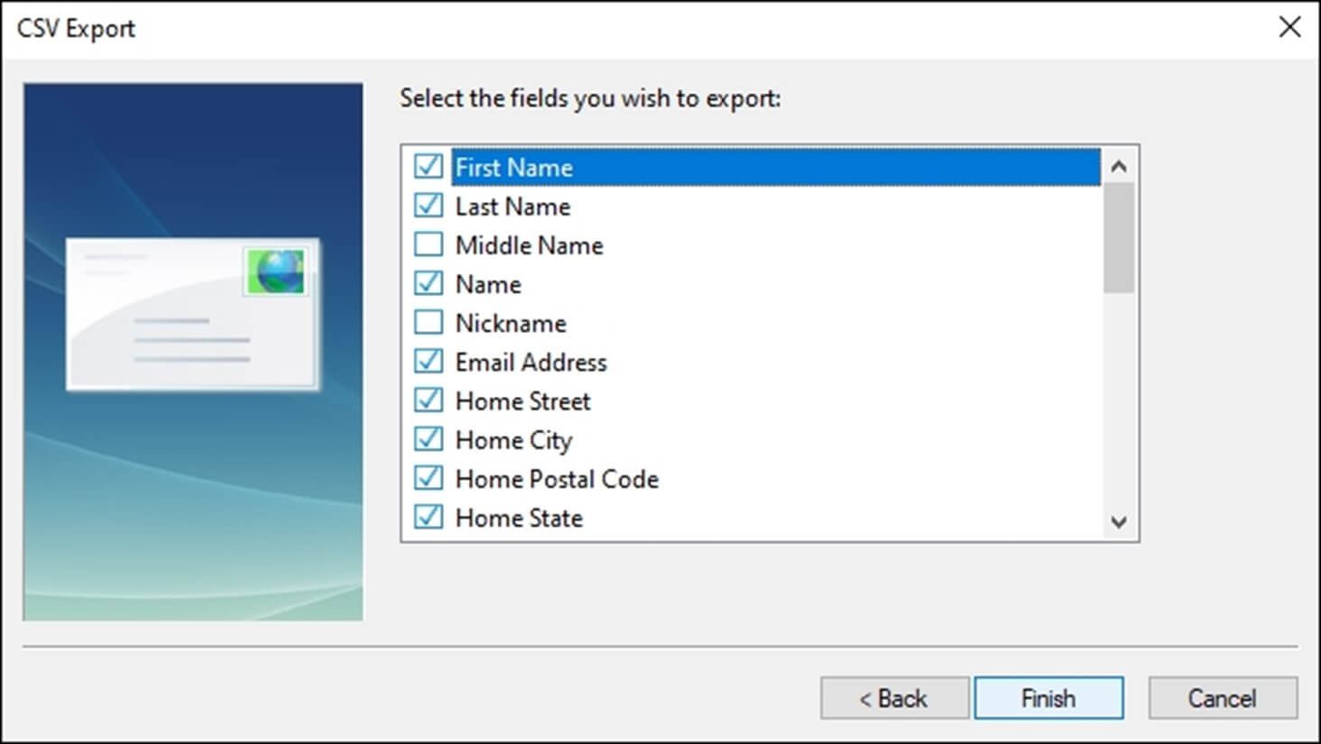 Export Contacts from Windows Live Mail to Outlook 2016 Export Contacts from Windows Live Mail to Outlook 2016