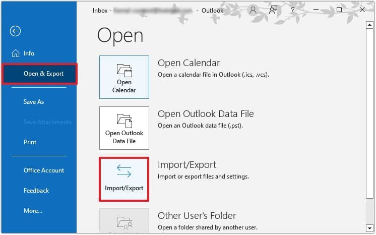 Export data from eM client to Outlook step by step process