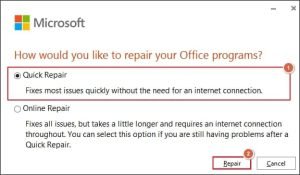 4 solutions to fix "Outlook cannot log on. Verify you are connected to the network" error