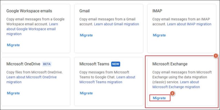An effective way to migrate Exchange email to Gmail